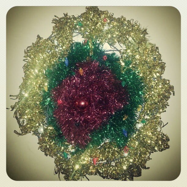 Photo: The gaudiest Christmas wreath ever | The GATE