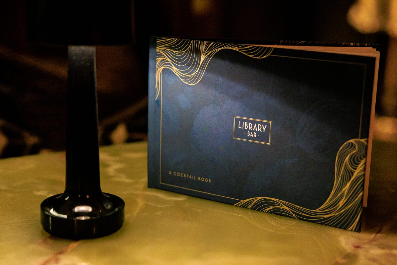 Lights, delicious new Library Bar menu at the Fairmont Royal York