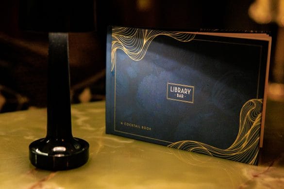 Lights, delicious new Library Bar menu at the Fairmont Royal York